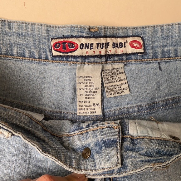 One Tuff Babe | Shorts | Otb One Tough Babe Jean Shorts | Poshmark